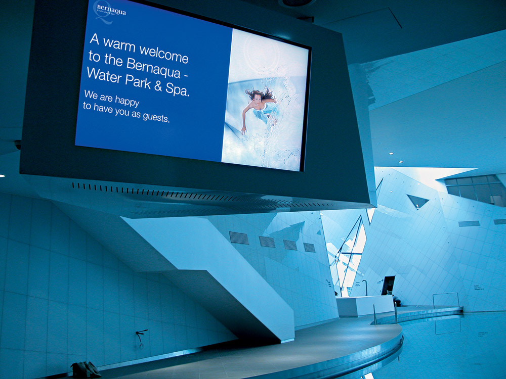 Bernaqua Erlebnisbad & Spa: A Warm Welcome - Vision Inside